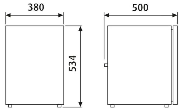 Dometic CRX-50 Frigo à Compression 45L Freezer pour 26Wh
