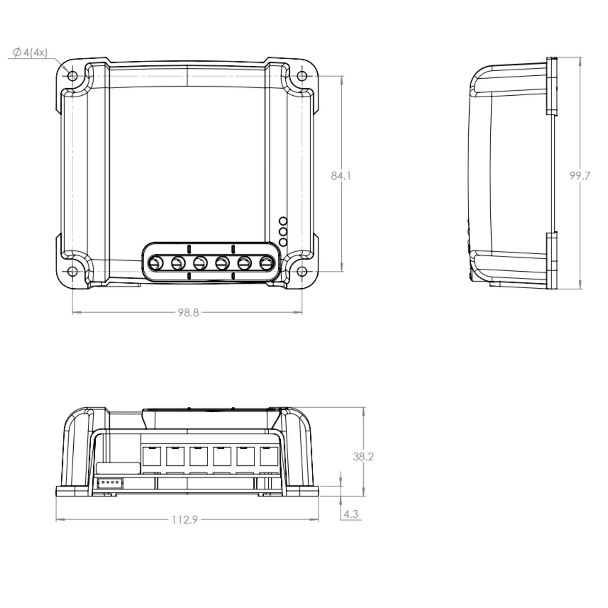 SmartSolar 75/15 MPPT Victron Energy jusqu'à 220W solaire