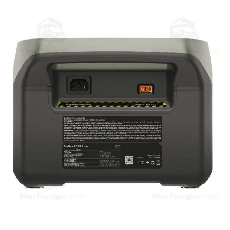 River 2 Max 512Wh Ecoflow : Chargée en 1 heure