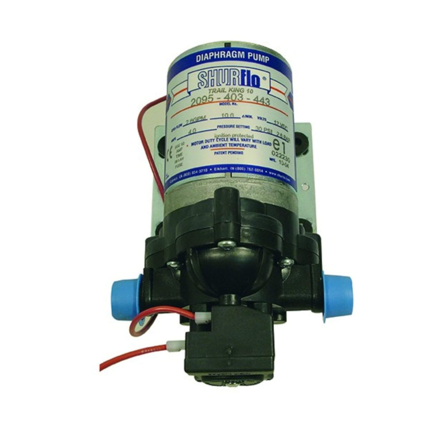 Pompe a Eau Automatique Shurflo Trial King 7 L/min