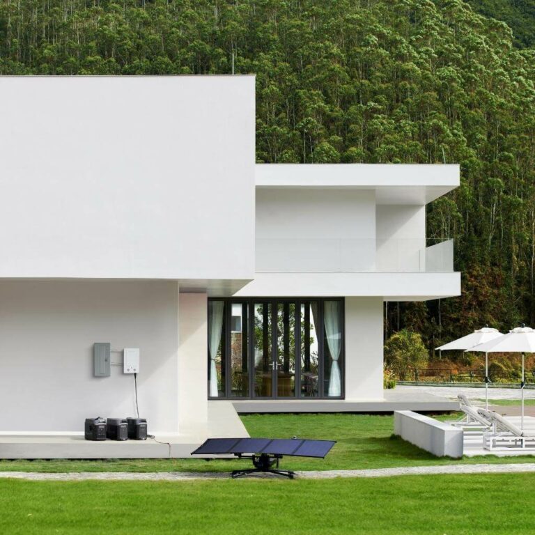 Smart Home Panel Ecoflow : Raccordez Batteries à la maison